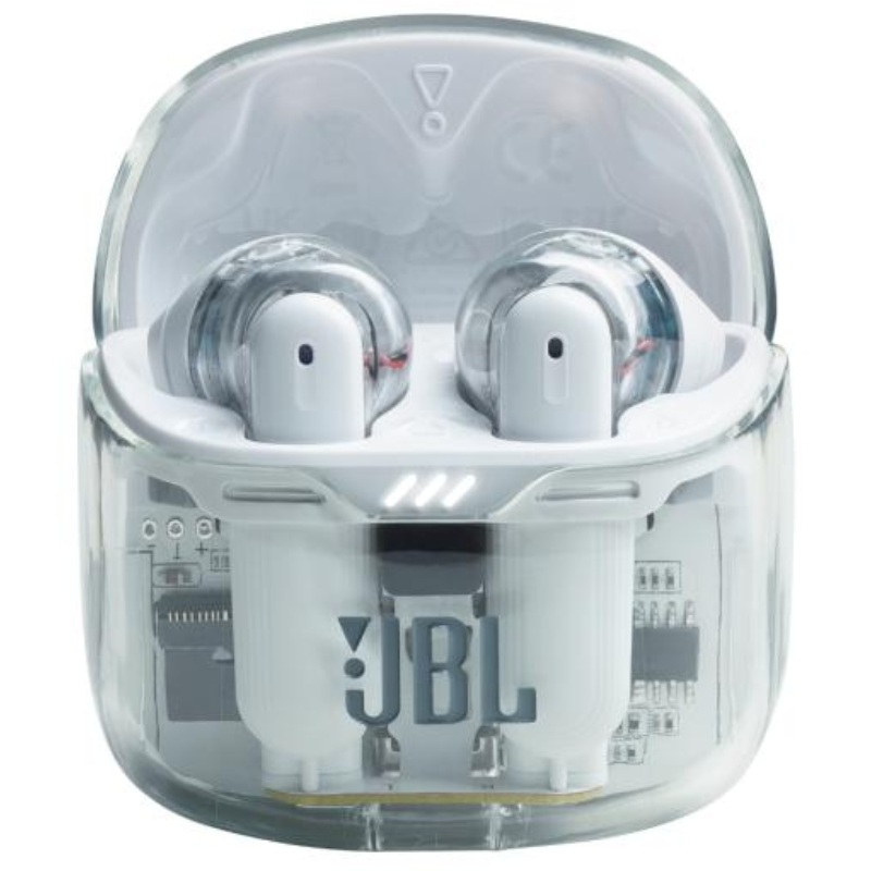 JBL Tune Flex Audífonos Bluetooth Ghost Edition Blanco - Provesersa